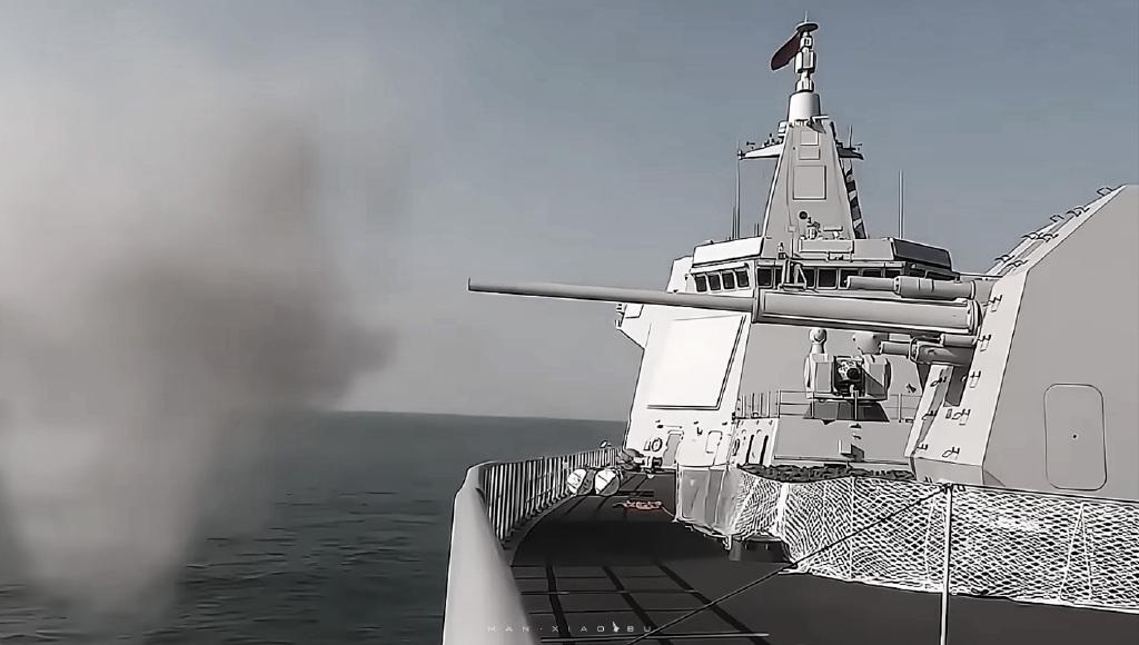 055驱逐舰9、10号舰曝光，预计2025年服役，战力会有哪些提升？ - 知乎