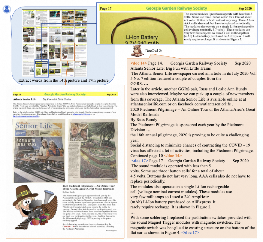 mPLUG-DocOwl2: OCR-free多页文档理解新SOTA，单页视觉token仅324！ - 知乎