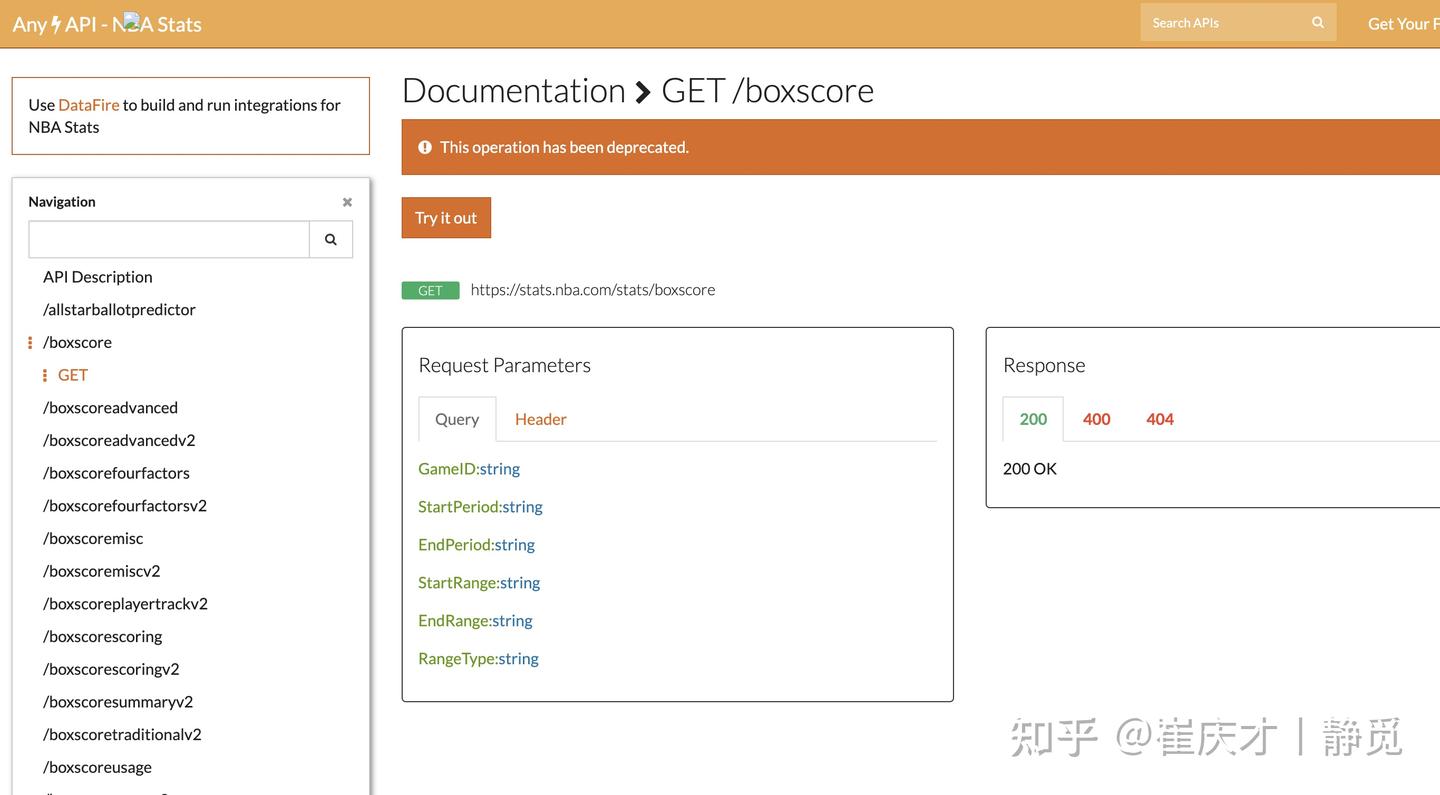 推荐一套公开的 API 接口 - 知乎