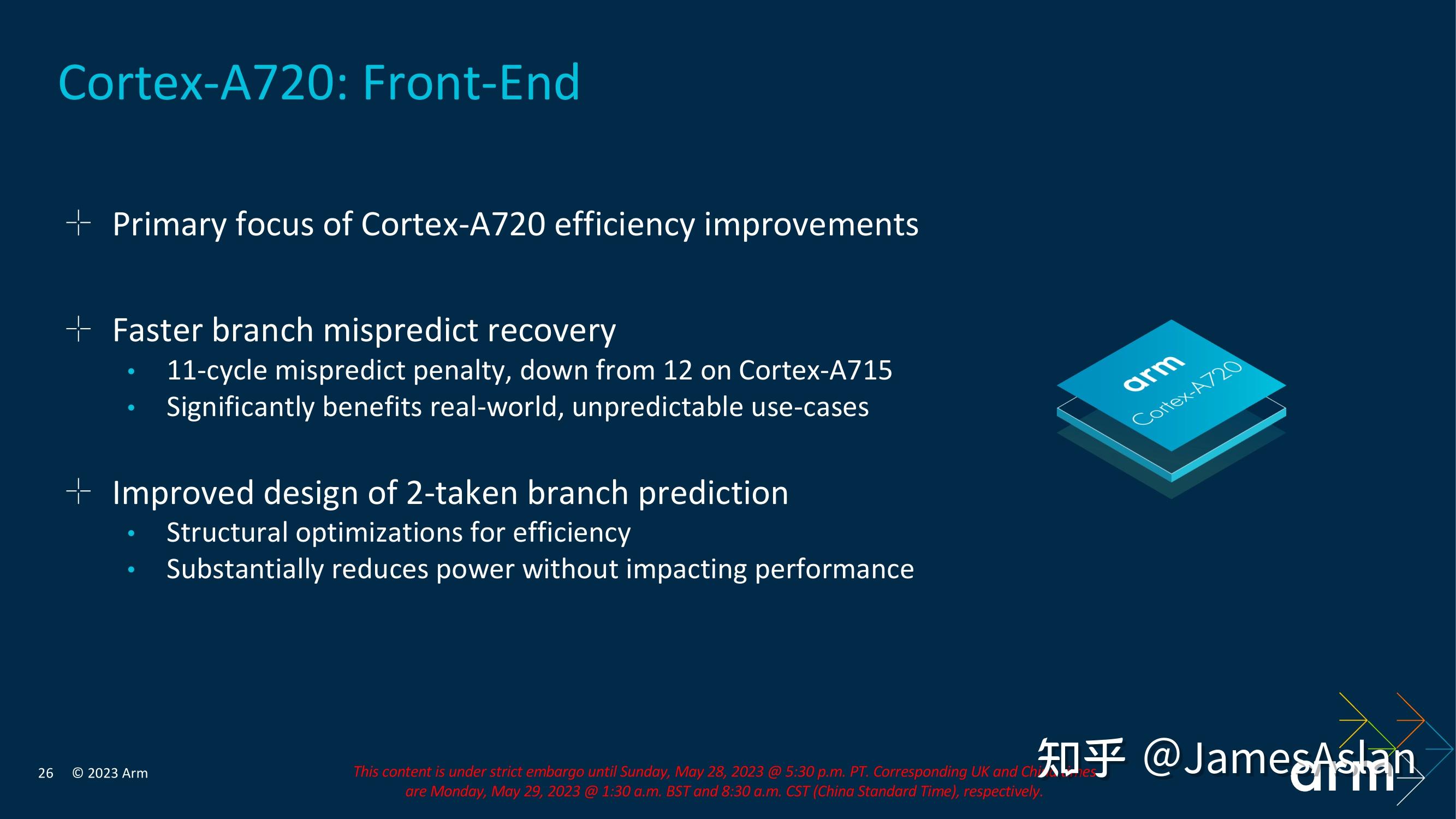 初评Arm Cortex X4、A720、A520 - 知乎