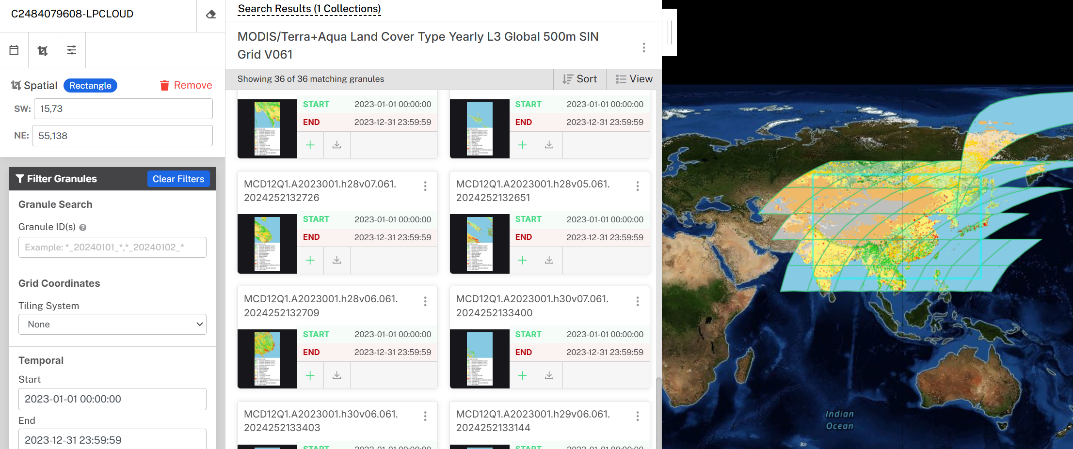 MODIS产品-MCD12Q1数据下载(通过Earthdata） - 知乎