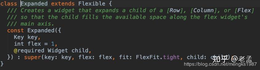 Flutter Widgets 之 Expanded和Flexible - 知乎