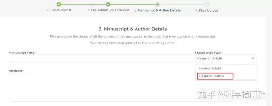 5大常见SCI投稿系统-Hindawi分步指导说明~科学指南针 - 知乎