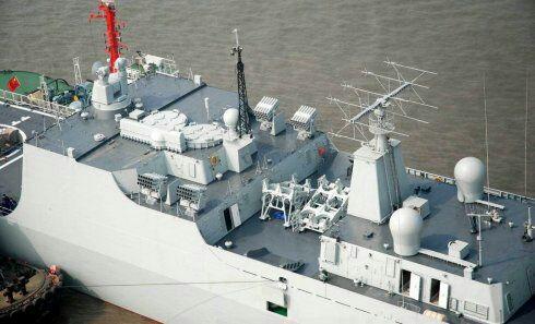 请问怎样从外观区分052C/D 054A 055和056？ - 知乎