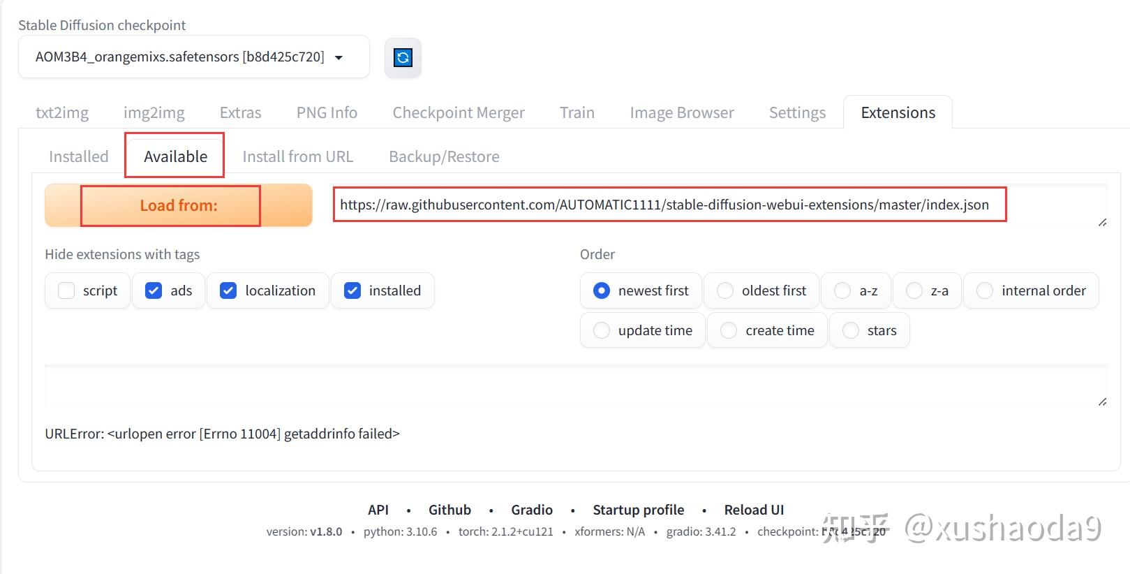 三、Stable Diffusion WebUI - 扩展插件的安装与应用 - 知乎