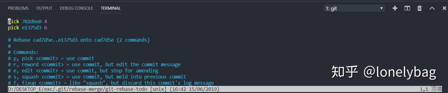VSCode_Git_操作（rebase+revert+reset） - 知乎