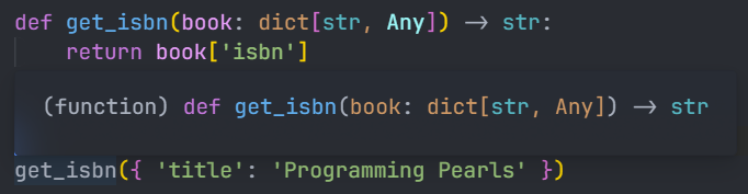 Python Type Hints 有什么冷门但是好用的特性？ - 知乎