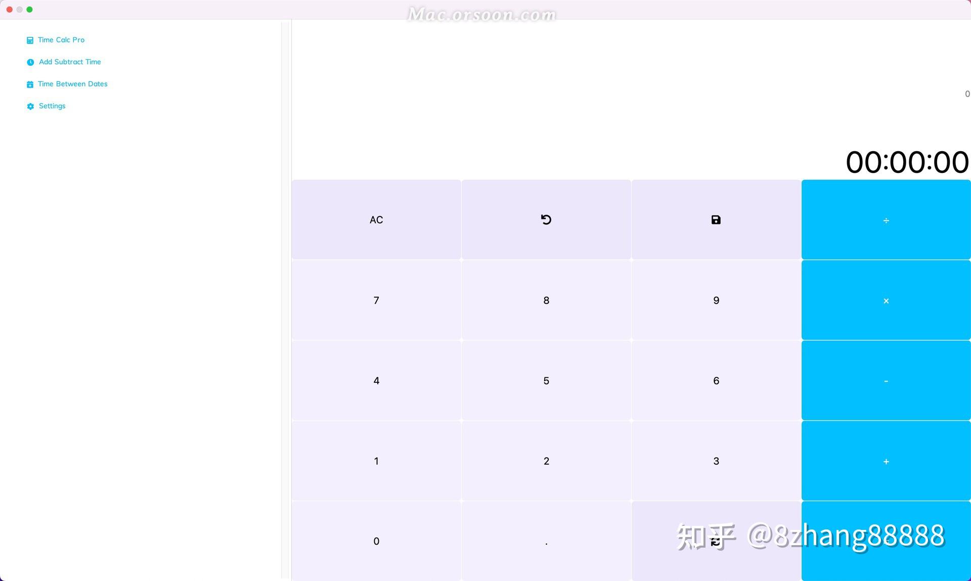 极简时间计算器：Time Calc Pro Mac - 知乎