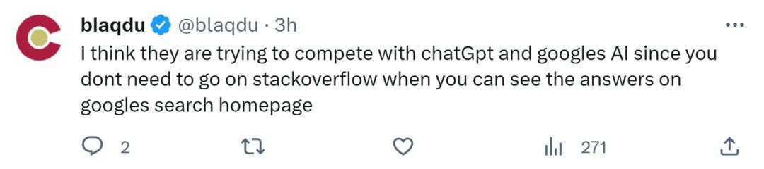 对标ChatGPT、联动VS Code，Stack Overflow推出自研生成式AI工具 - 知乎