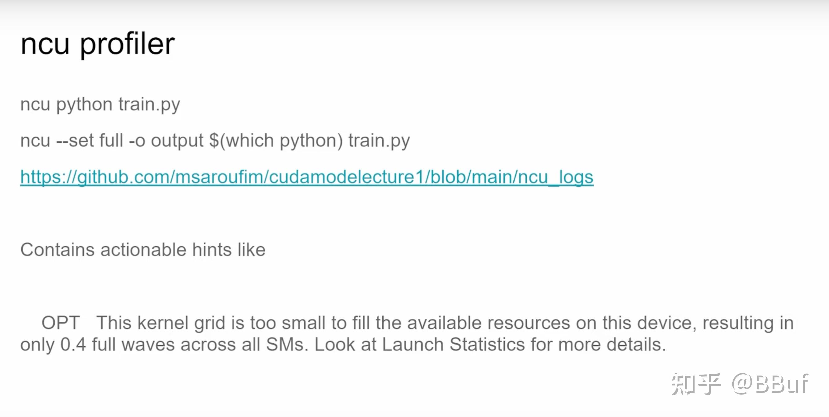 Cuda Mode 课程笔记 第一课 如何在 Pytorch 中 Profile Cuda Kernels 知乎