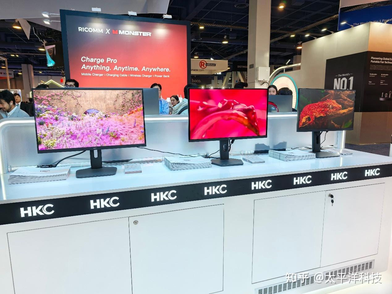HKC亮相CES 2026：1080Hz刷新率等前沿显示技术引领风潮 - 知乎