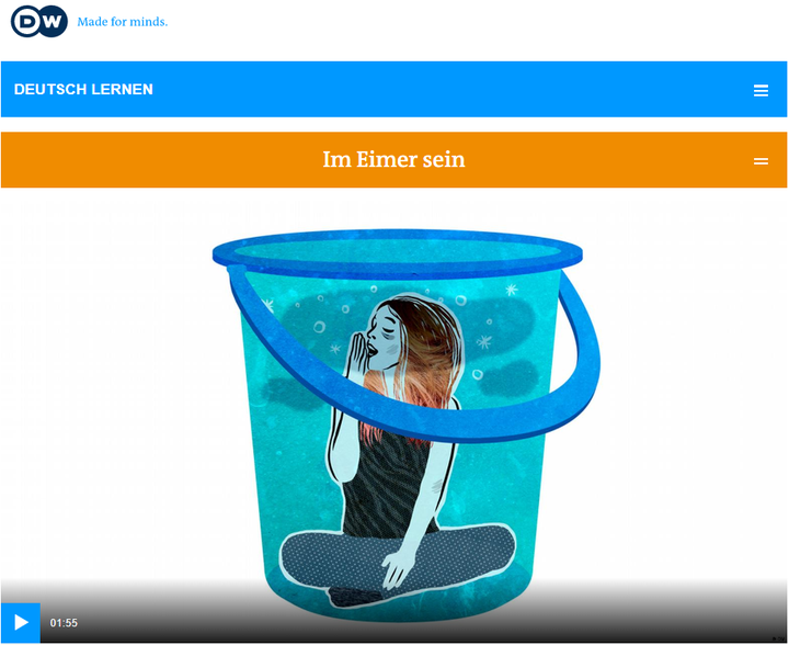 【DW-B2-成语】Im Eimer sein - 知乎