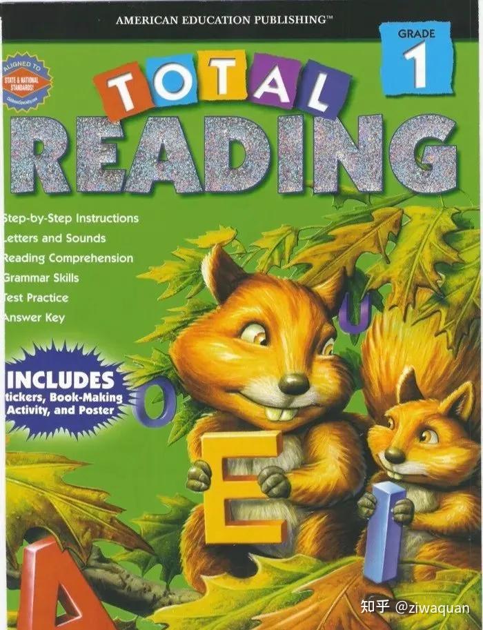 培养孩子阅读能力的练习册《Total Reading》全三册 - 知乎