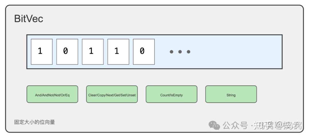 Go中秘而不宣的数据结构 BitVec：位向量125MB存储10亿个数据 - 知乎