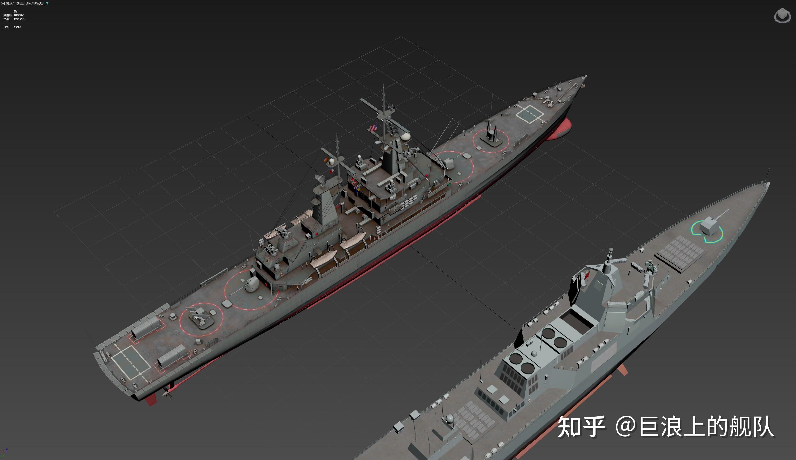 美国 弗吉尼亚级核动力巡洋舰1985年 - 知乎