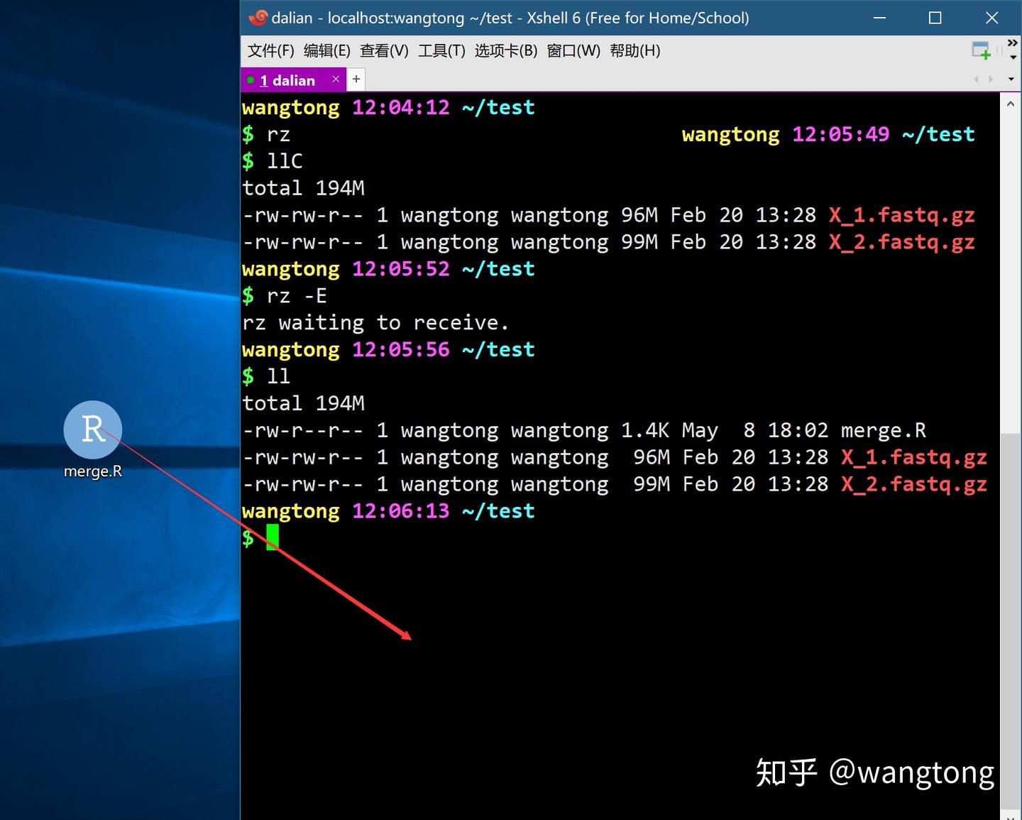 超级好用的文件传输命令rz与sz - 知乎