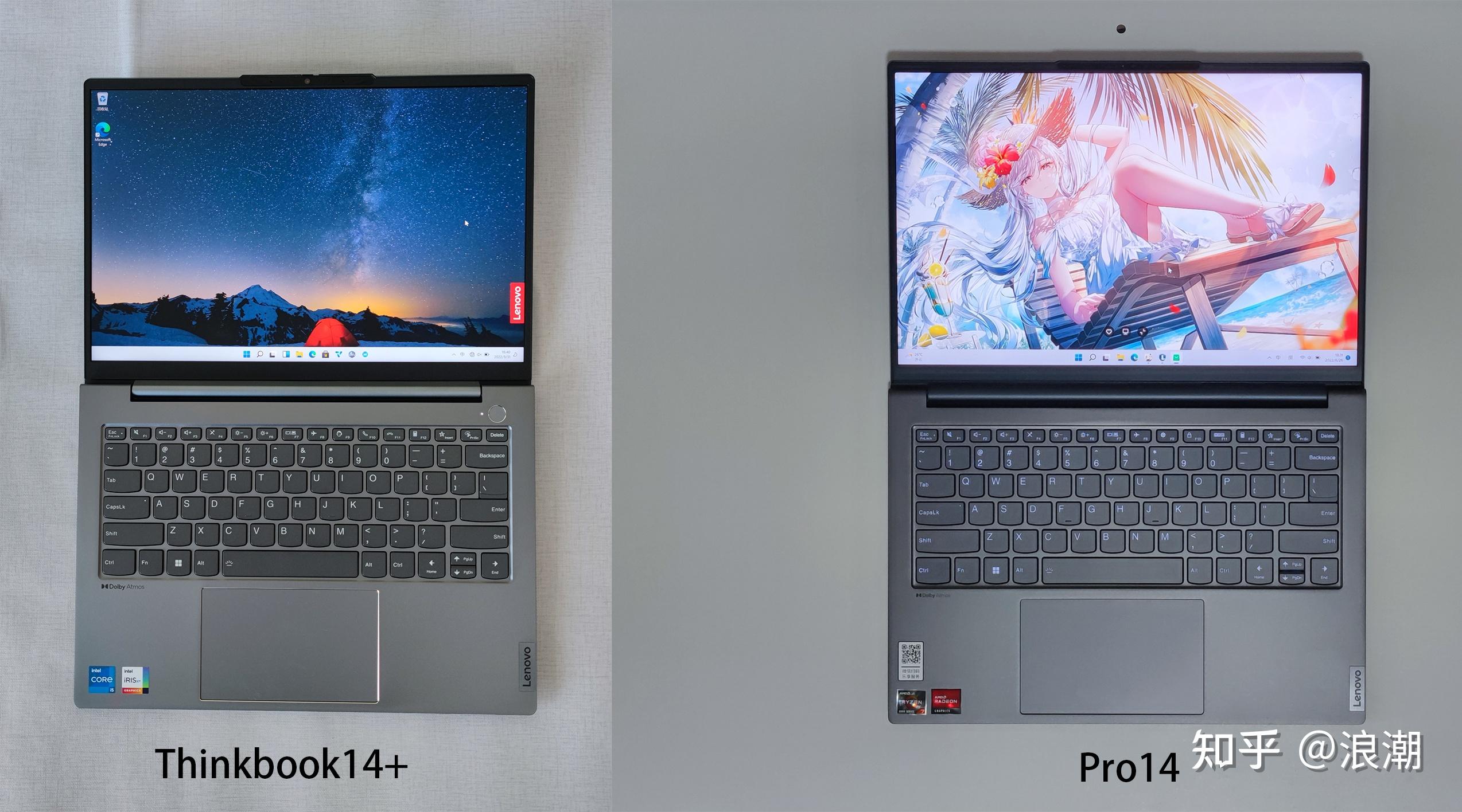联想小新Pro14 2022款和thinkbook14+哪个更值得买? - 知乎
