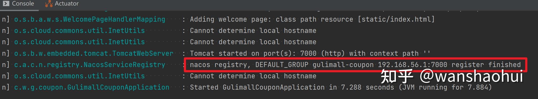 nacos服务正常启动，本地Idea连接服务器nacos时报错Client not connected, current status ...