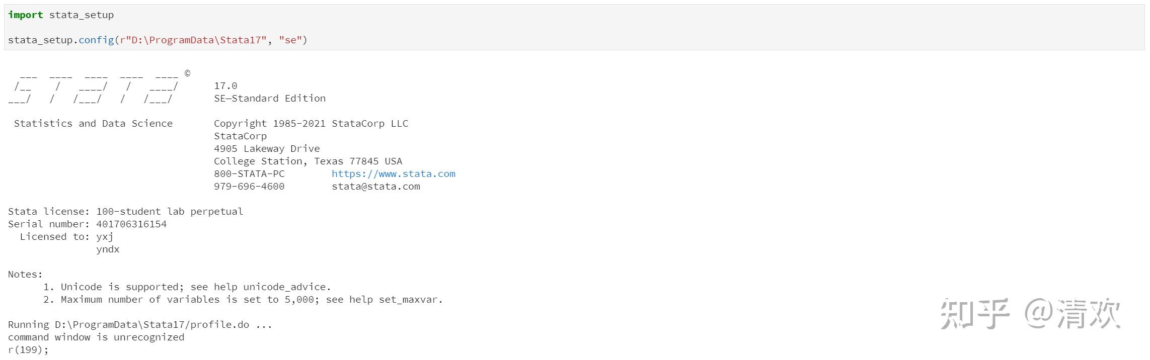 软件教程 | Python&stata之Pystata攻略 - 知乎