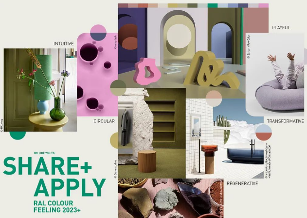 CMF色彩 | RAL 2023+色彩趋势，为地球绽放新生 - 知乎