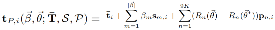 SMPL: A Skinned Multi-Person Linear Model笔记 - 知乎