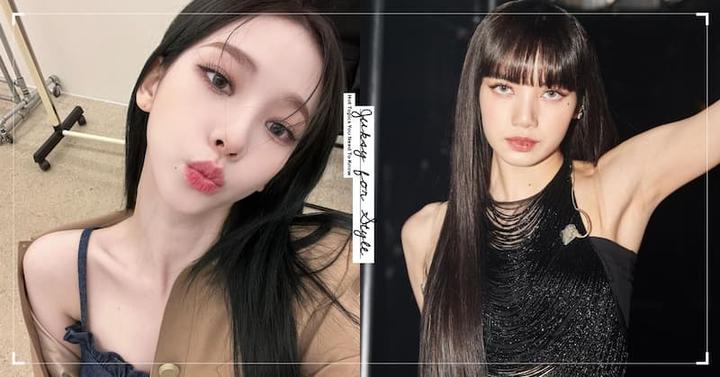 2022秋冬直发造型范本：张员瑛旁分气质爆棚、Lisa平刘海又辣又野 - 知乎