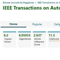 IEEE%28Trans%29众望所归！‘第一梯队’三大刊之首，终于翻身进1区，预测今年破7分？ - 知乎