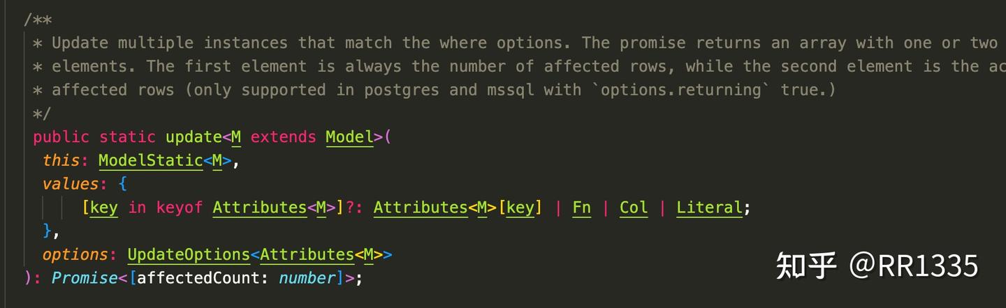 更新，update MySQL sequelize - 知乎