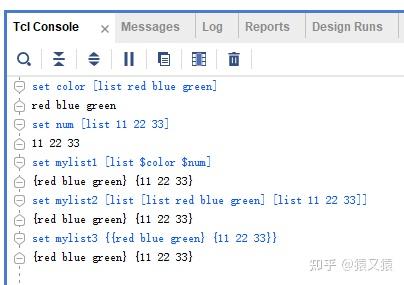 Vivado/Tcl之Tcl基础语法（四）列表 - 知乎