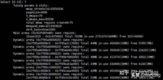 Linux进程内存用量分析之堆内存篇 - 知乎