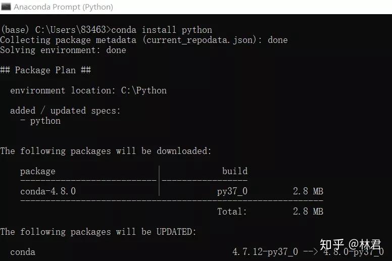 Anaconda搭建python环境 - 知乎