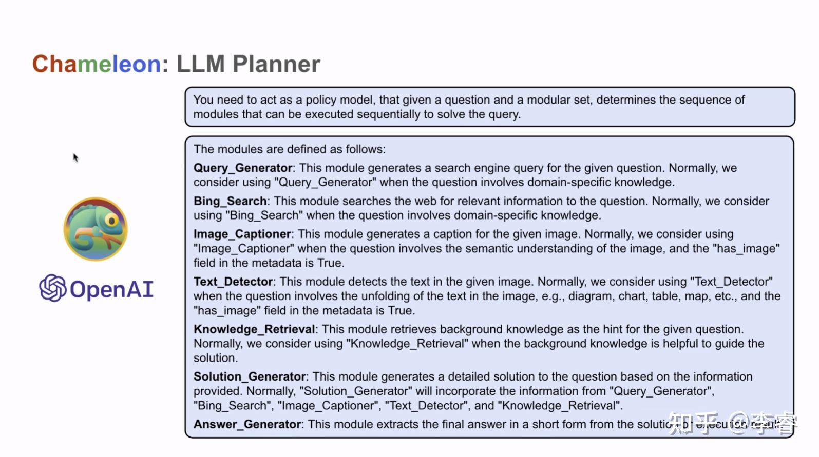 ChameLeon：Plug-and-Play Compositional Reasoning with Large Language Models - 知乎