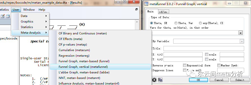 【实例操作】Stata完成meta分析的发表偏倚检验(漏斗图、Egger/Begg检验) - 知乎