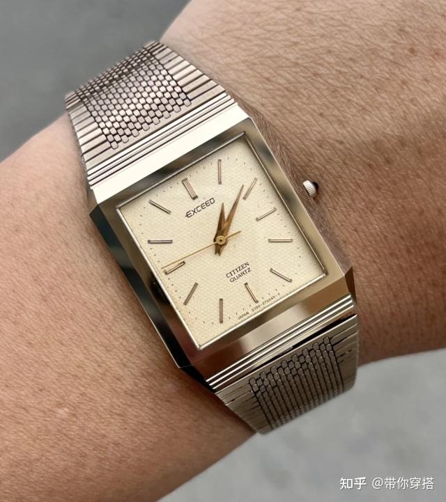 80年代西铁城高端Exceed系列 稀有稀有款 - 知乎