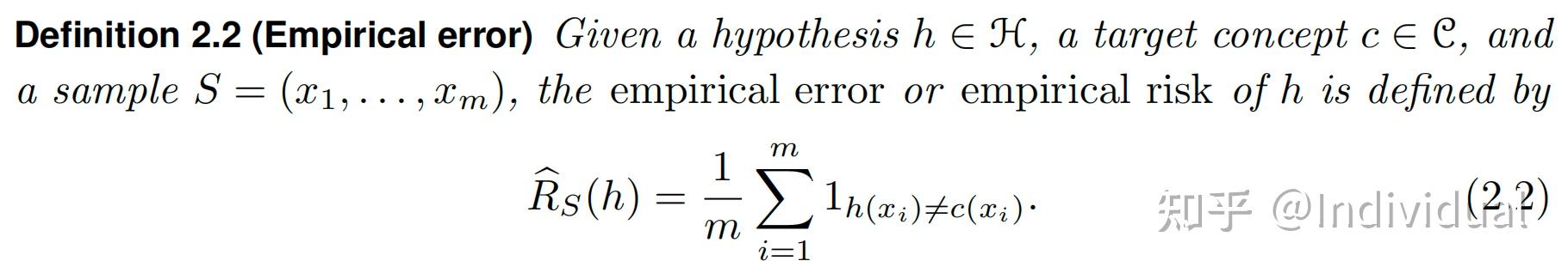 PAC Learning Framework - 知乎