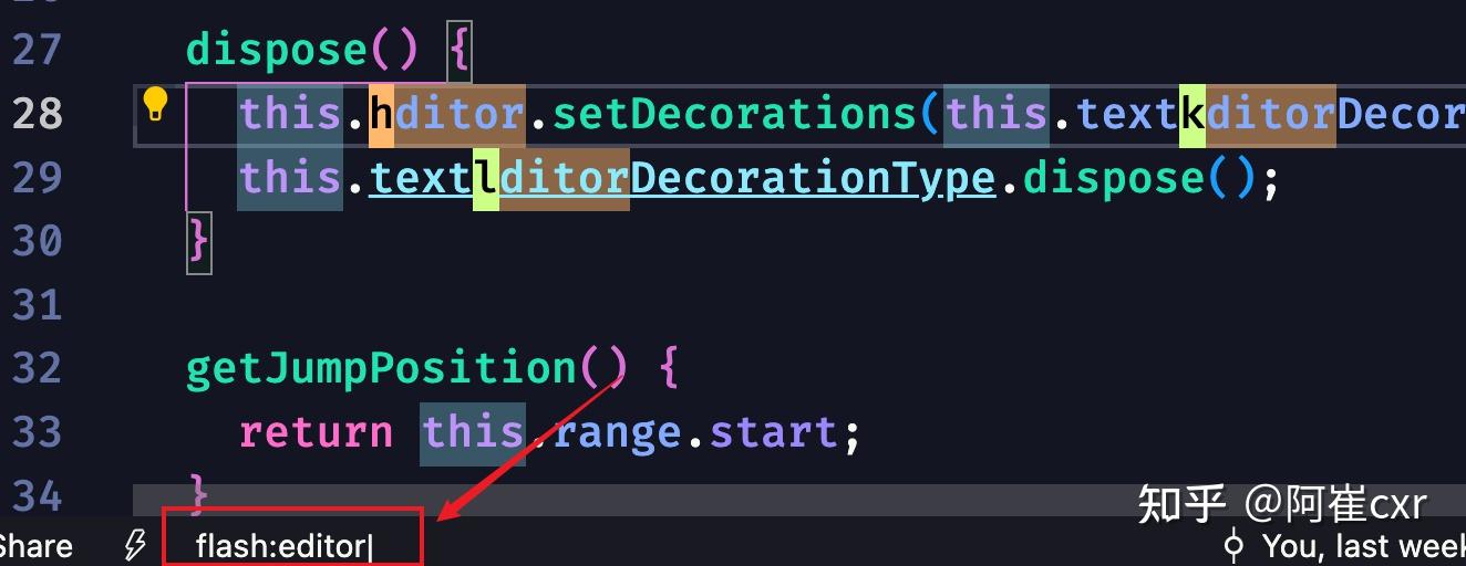 我把 flash.nvim 移植到了 VscodeVim 中 使用体验太爽了 - 知乎