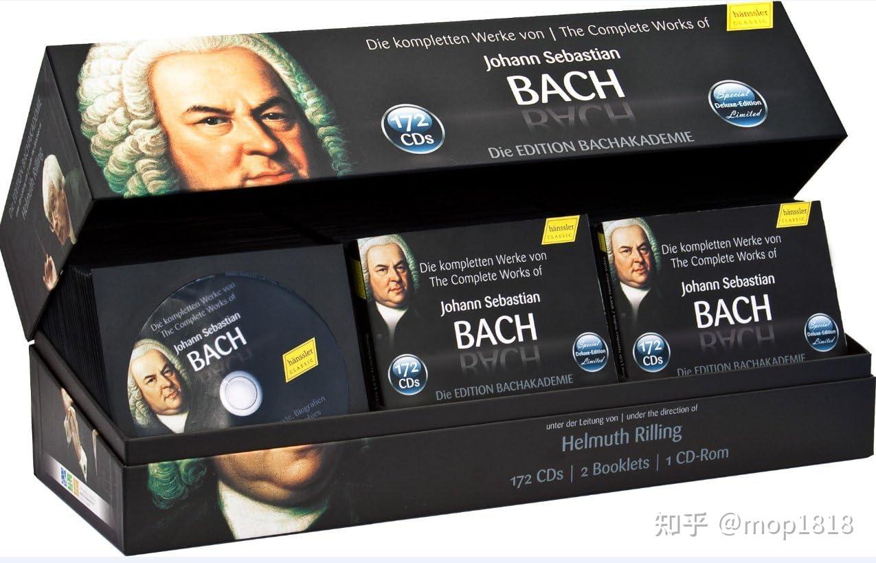 【古典音乐CD版本推荐】巴赫大合集《Bach 333》《Bach Edition》《Bach 2000》等 - 知乎