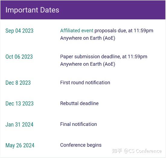 Eurocrypt'24 | 截稿在即，密码学三大顶会之一！中科院学者担任程序委员会！ - 知乎