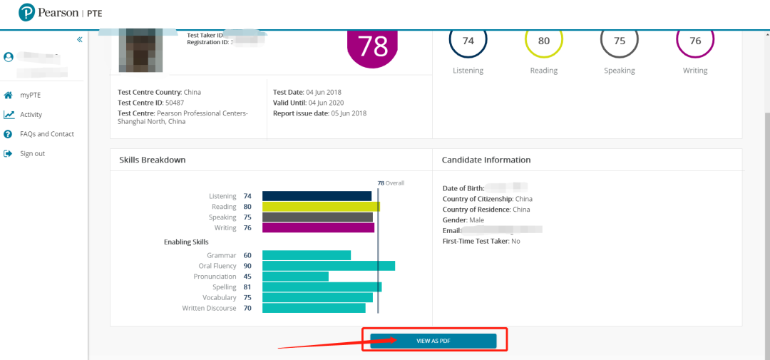 【PTE 攻略】如何正确查询、发送成绩单？没收到成绩怎么办？ - 知乎