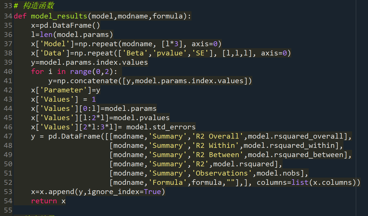 Python学习：如何运行固定效应模型？ - 知乎