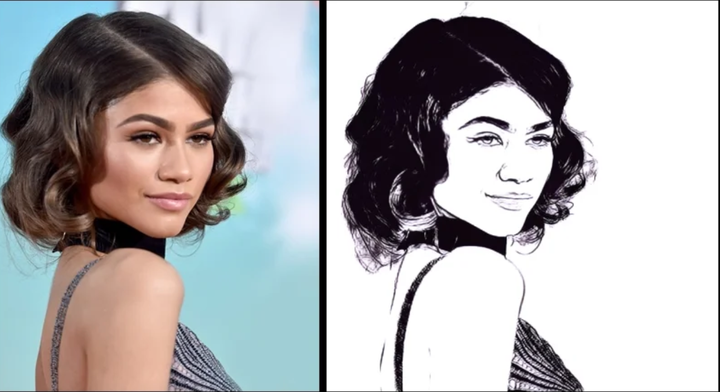 不用GAN，照片生成简笔画，效果惊艳 - 知乎