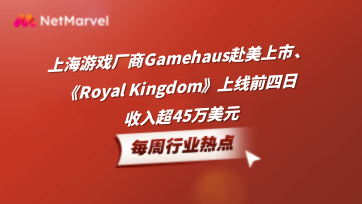 手游和应用出海资讯：上海游戏厂商Gamehaus赴美上市，《Royal Kingdom》上线前四日收入超45万美元 - 知乎