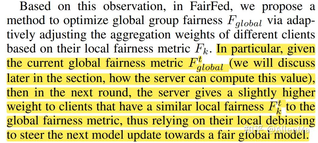 论文笔记--FairFed: Enabling Group Fairness in Federated Learning - 知乎