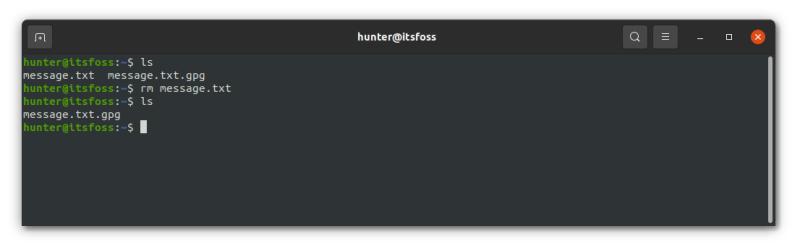 手把手指导：在 Linux 上使用 GPG 加解密文件 | Linux 中国 - 知乎