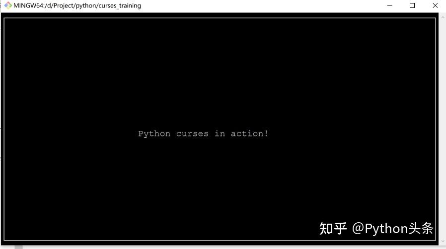 Python 文本终端 GUI 框架，太酷了 - 知乎