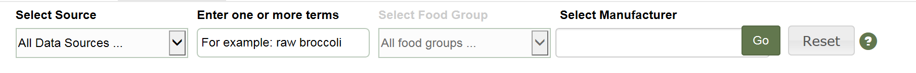 如何快速的在USDA Food Database查询所要的营养信息。 - 知乎