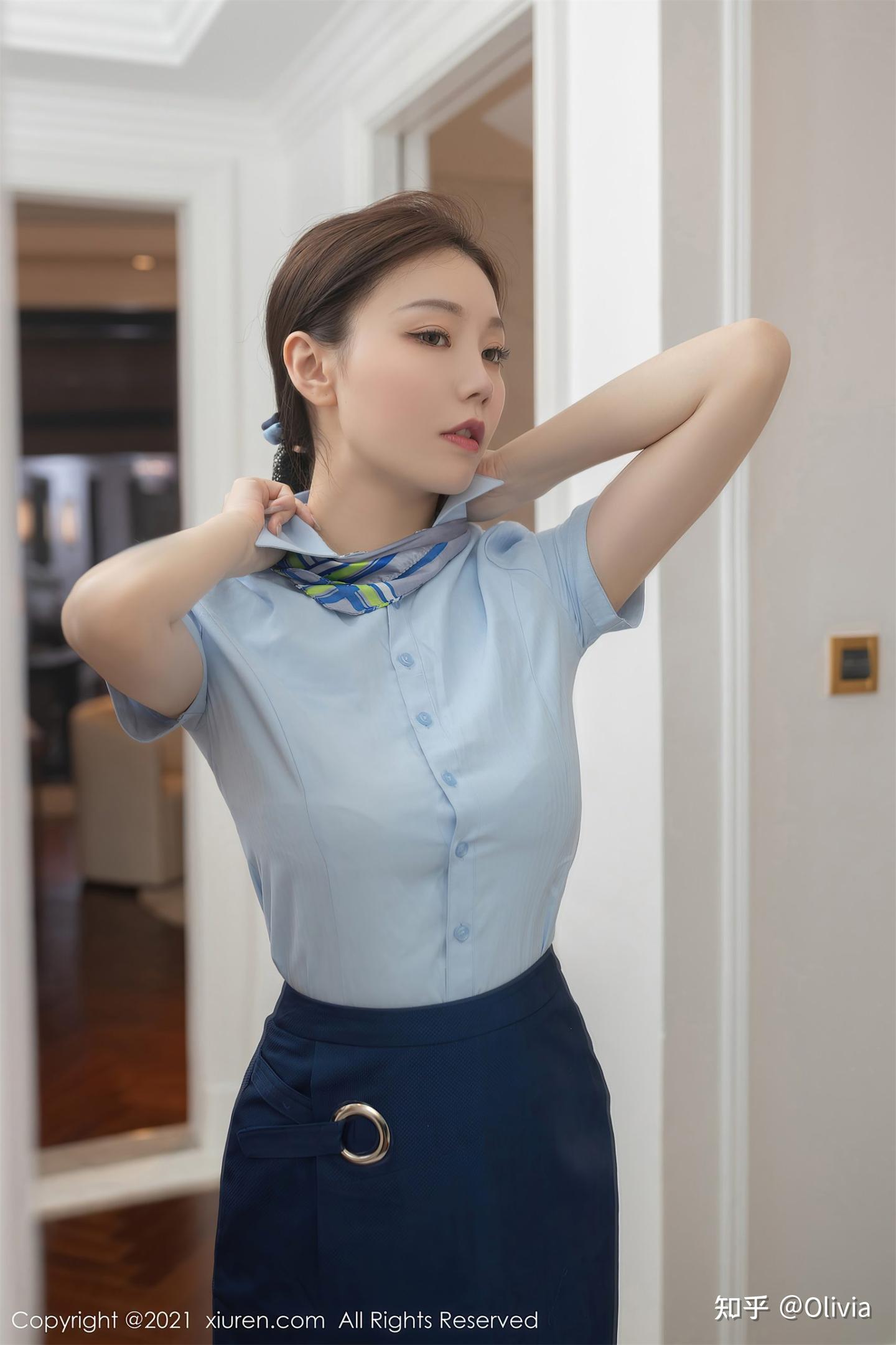 【XIUREN秀人网】2021.09.06 No.3902 安然Maleah 空姐制服写真 [69P] - 知乎
