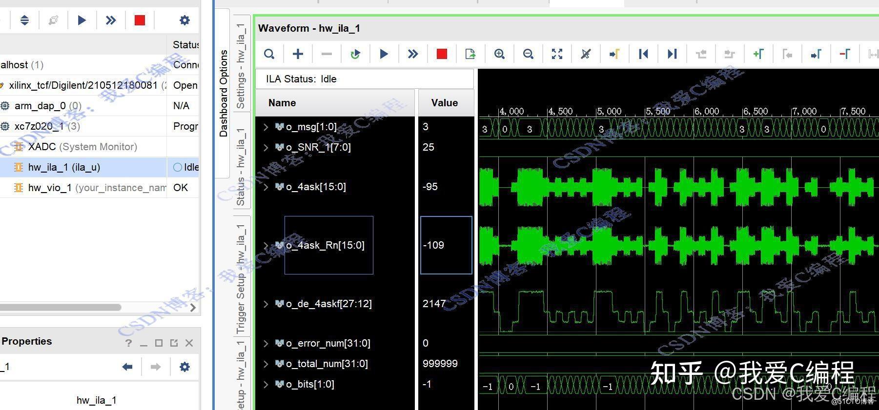 【硬件测试】基于FPGA的4ASK调制解调通信系统开发与硬件片内测试,包含信道模块,误码统计模块,可设置SNR - 知乎