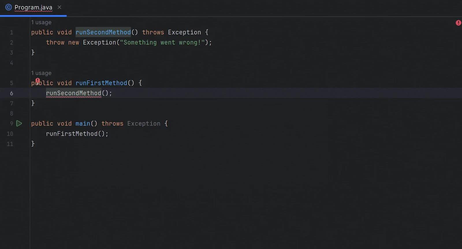 简单攻略：如何抛出 Java 异常 | IntelliJ IDEA - 知乎