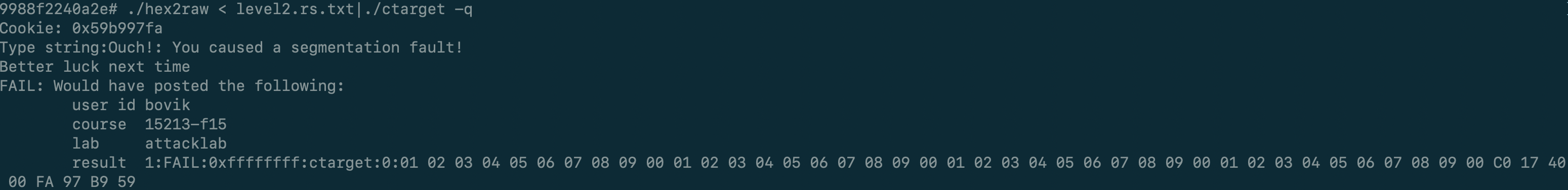 csapp 缓冲区溢出攻击(stackoverflow) - 知乎